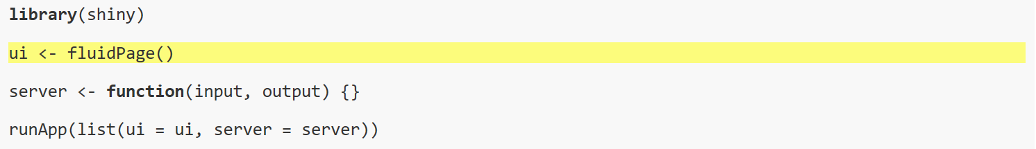 La estructura de una ShinyApp